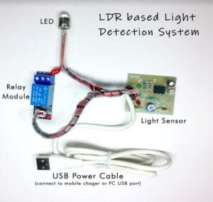 LDR Based Light Detection DIY Experiments Science Project Model STEM ...