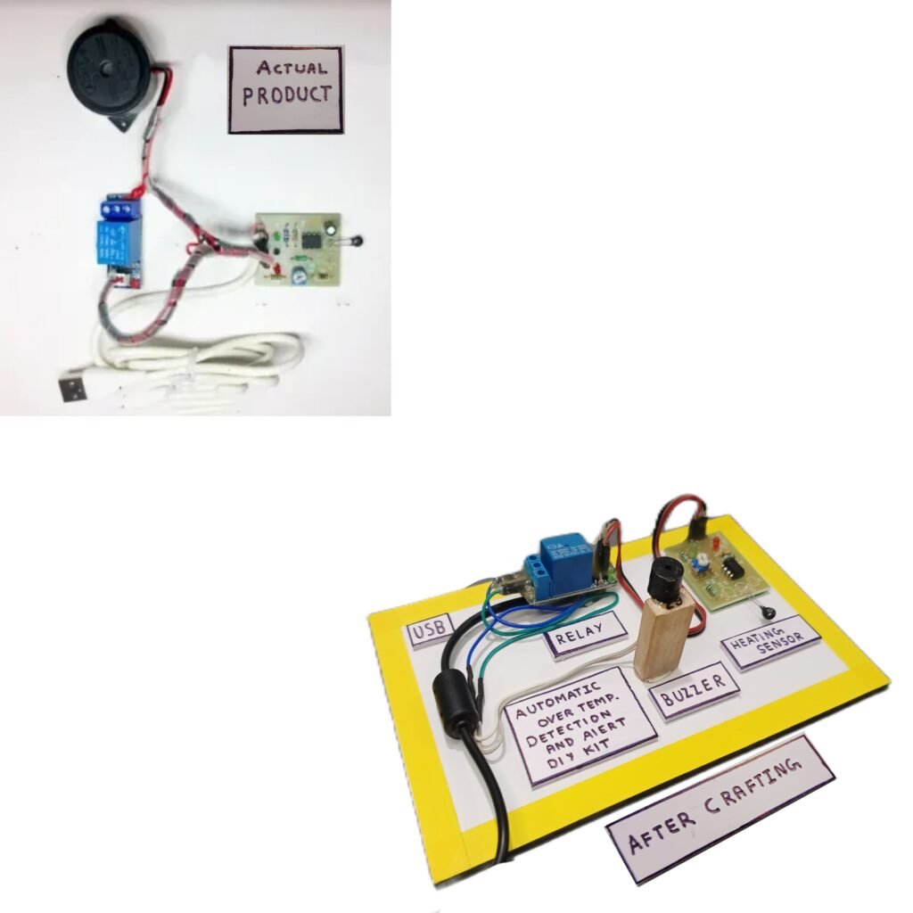 Automatic over temp detection and alert Ready DIY Experiments Science ...