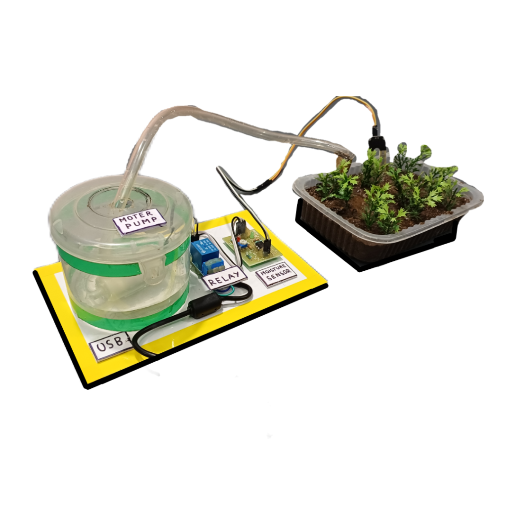 Automatic Irrigation System DIY Experiments Science Project Model STEM ...