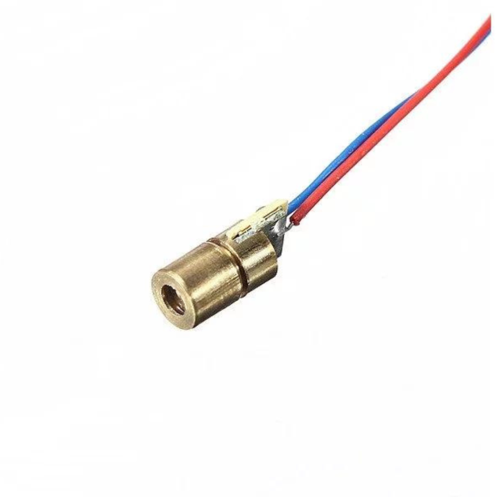 650nm 6mm 5V DC 5mW Mini Laser Dot Diode Module - Buy now at Best Cost