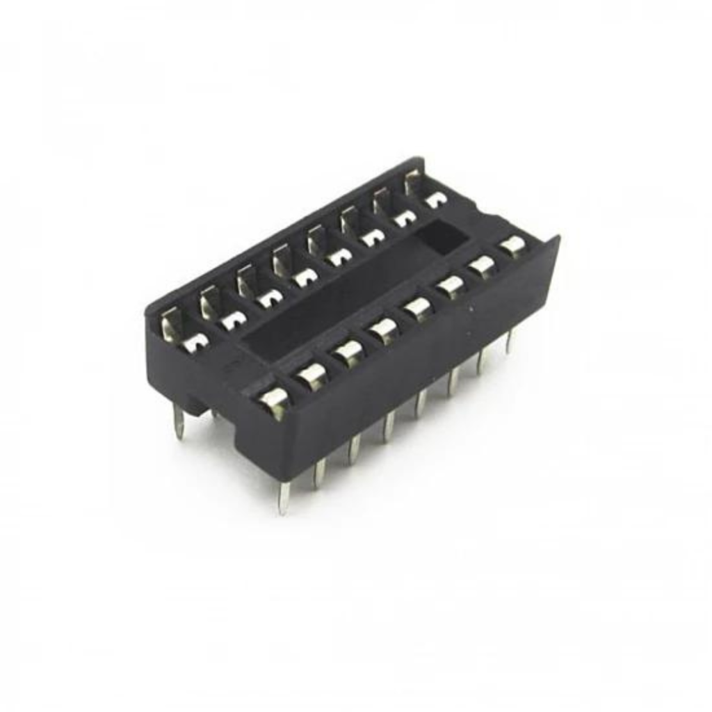 16 Pin DIP IC Socket-Base-Connector for Microcontrollers and IC's - Buy ...