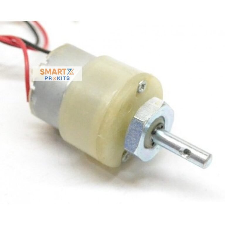 200 rpm – 12V Centre Shaft DC Geared Motor for robotics - Buy now at ...
