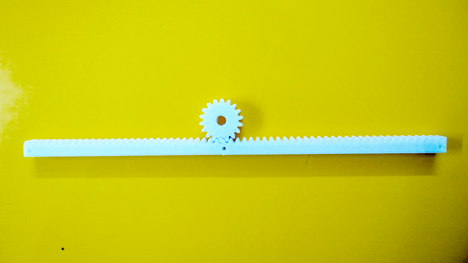 Rack and Pinion Mechanism for Stepper Motor - 023 -Rack and Pinion ...