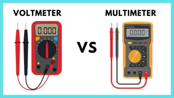 Difference Between Multimeter and Voltmeter. - Electronic component at ...