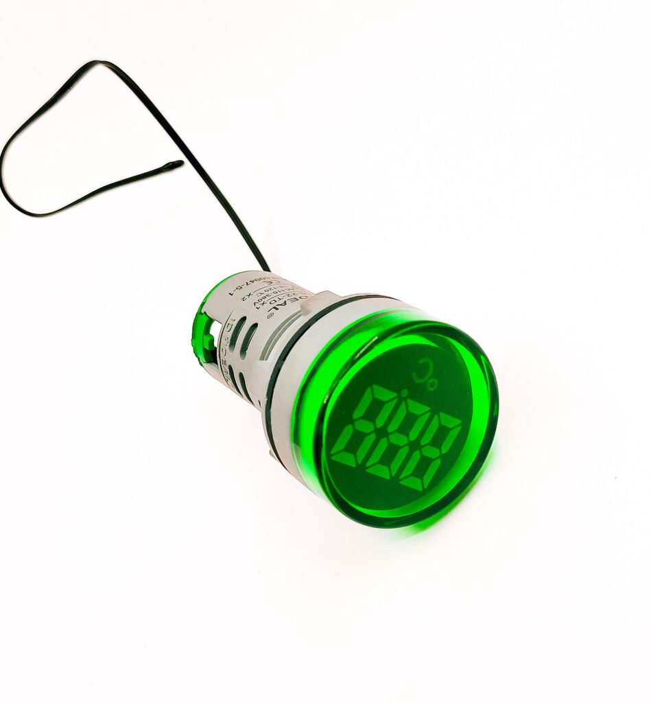 TEMPERATURE INDICATOR DISPLAY PANEL LED AC 50-380V Green - Buy now at ...