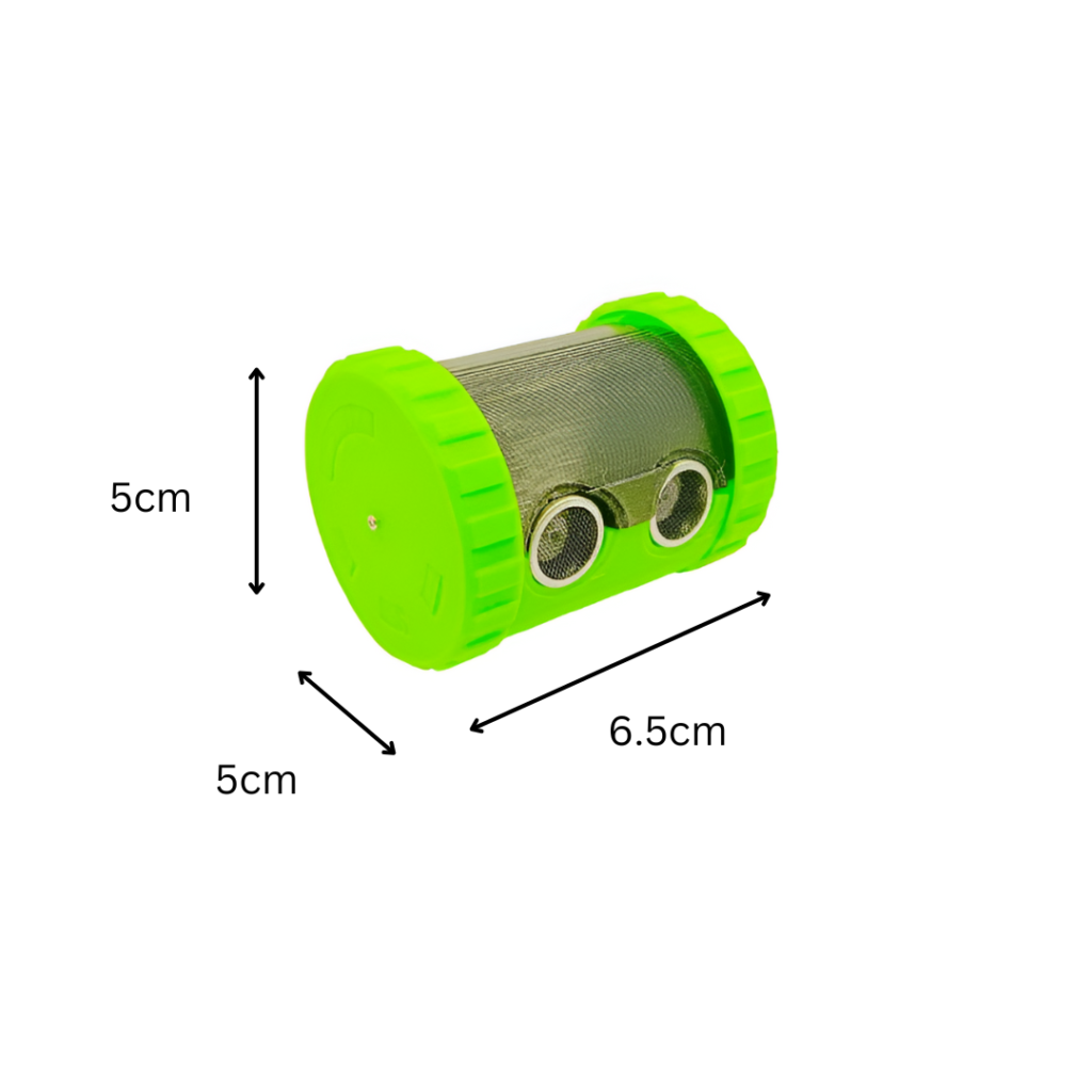 3D Printed ATtiny CanBot Shell for DIY Robotics Projects (Components ...