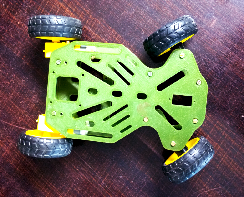 BO Arduino RC Car Chassis Kit – 3D Printed DIY Frame (Electronics ...