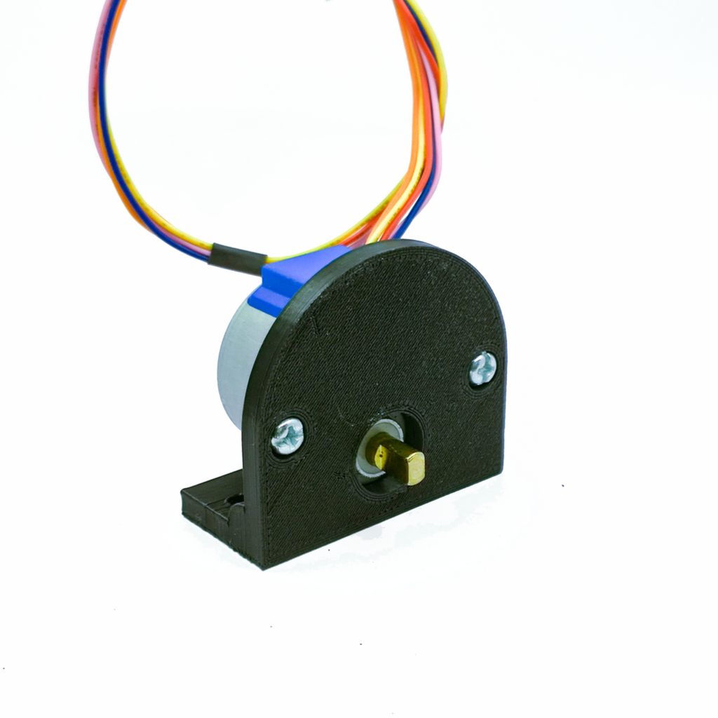 28BYJ-48 Stepper Motor Holder For DIY Projects + With Stepper Motor and ...