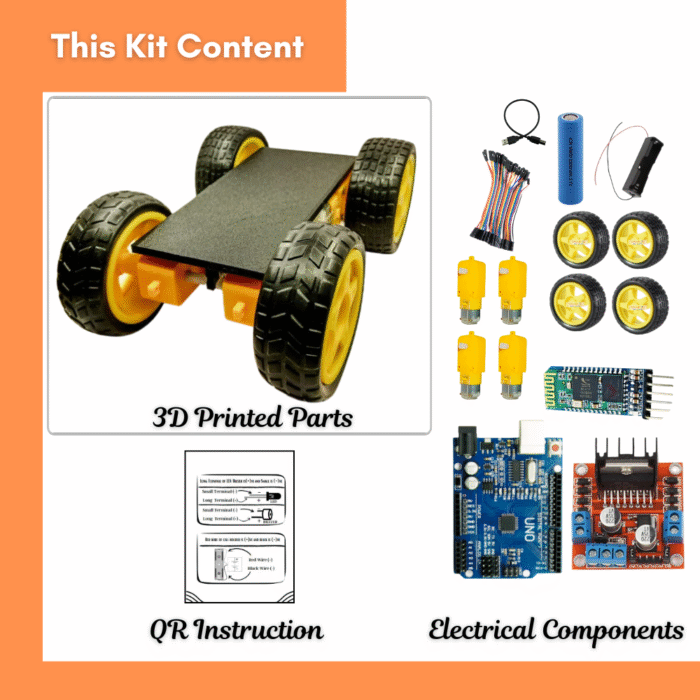 Beginner Project: Build a Bluetooth Controlled Robot Car with Arduino ...