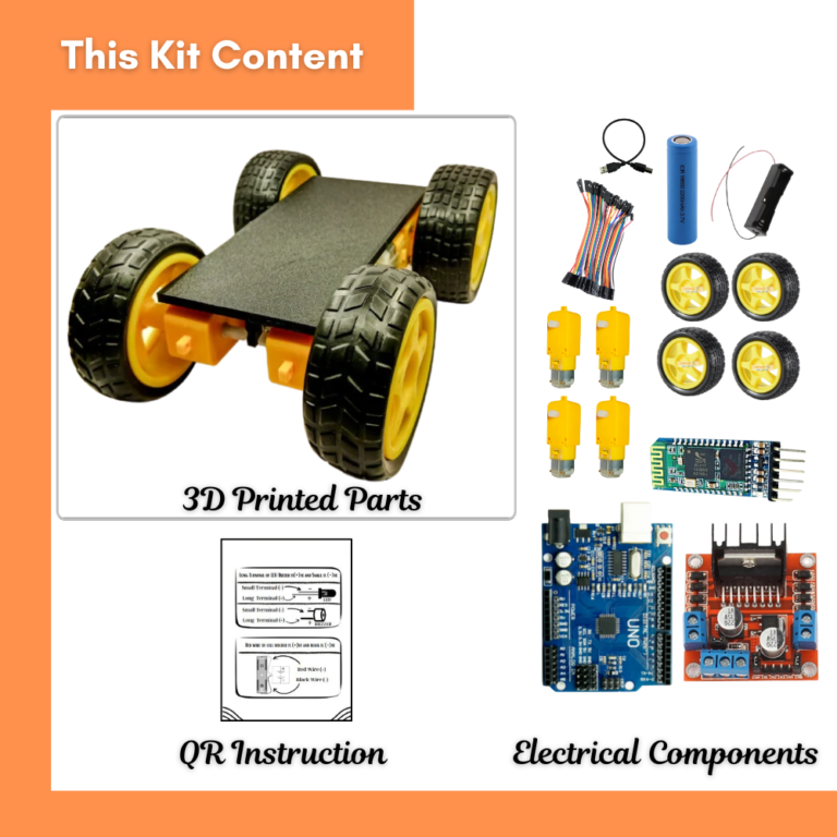 Beginner Project: Build a Bluetooth Controlled Robot Car with Arduino ...