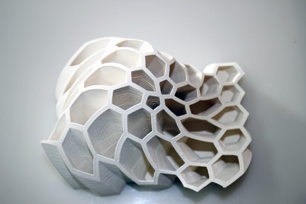 Honey comb Pen and Pencil Holder – Modern Desk Organizer for Office & Study